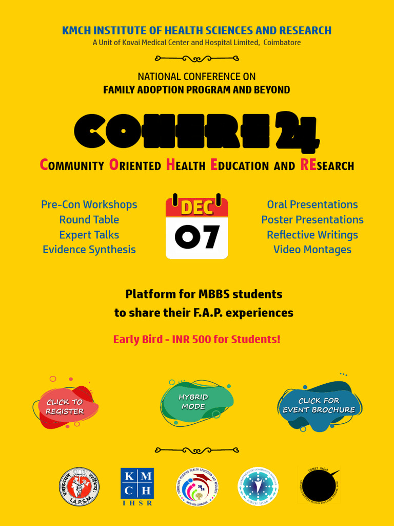 COHERE-24 FLYER_STUDENTS | PDF