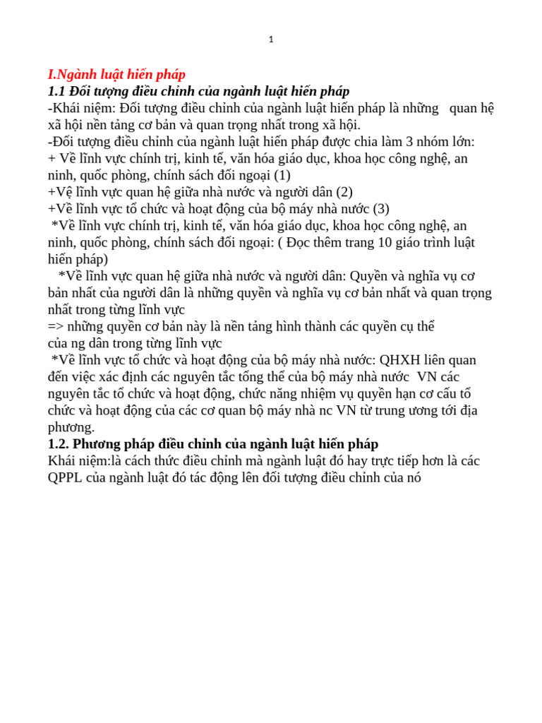 NHỮNG KHÁI NIỆM CB CỦA LHP | PDF