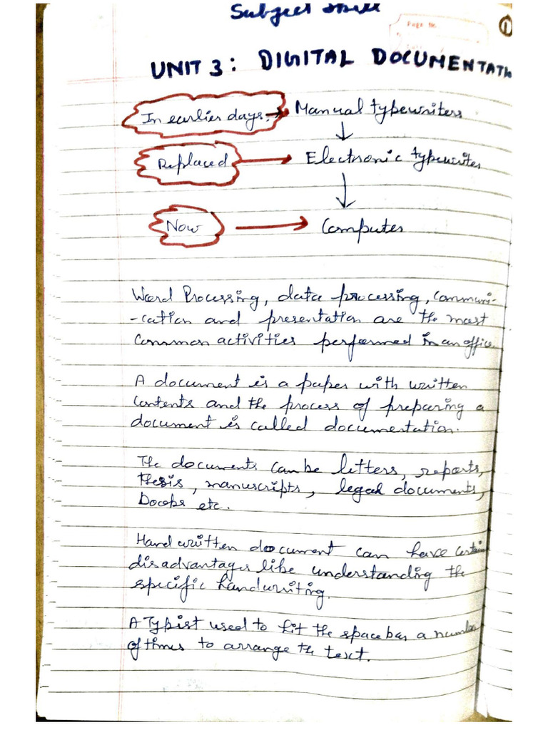 IT 9th Class Unit 3 Word Explanation | PDF