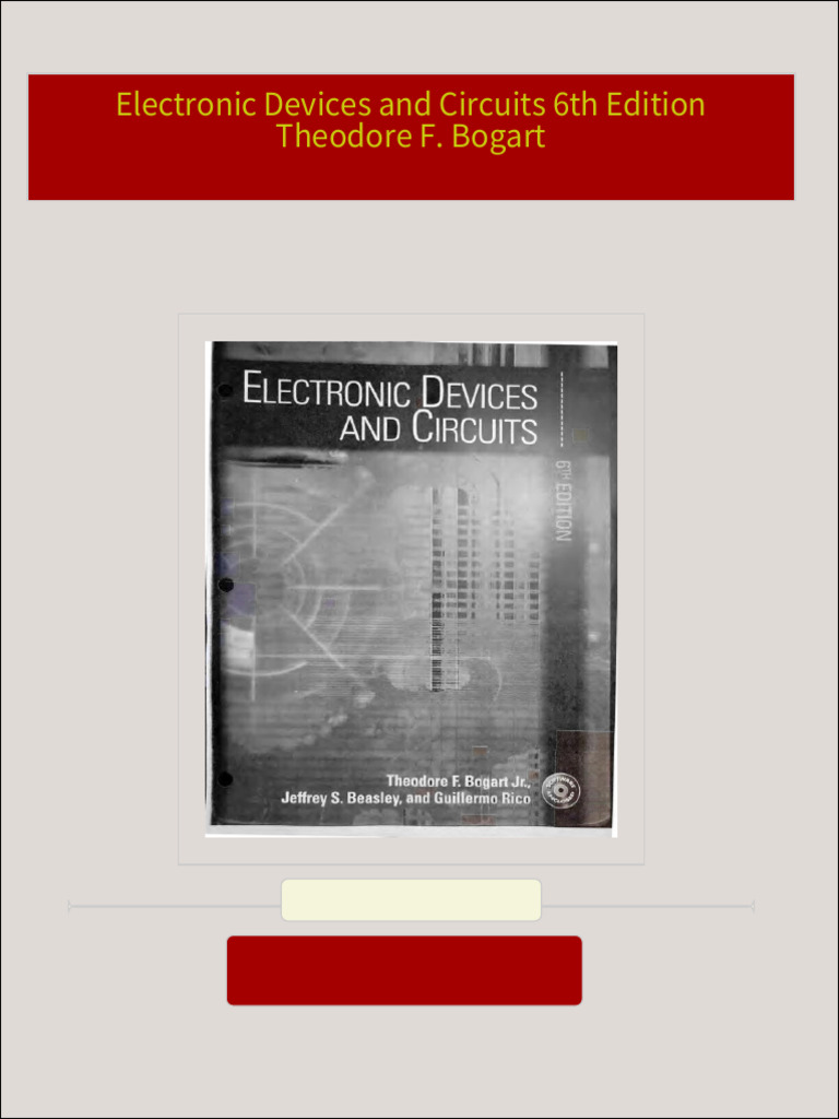 Instant Ebooks Textbook Electronic Devices And Circuits 6th Edition