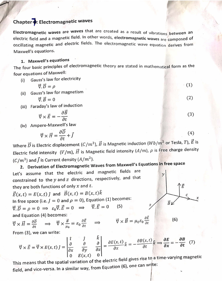 Chapter 7 EEF262 Physics For Engineering | PDF