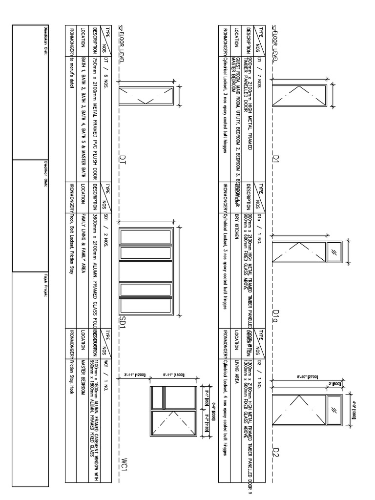 Door & Window Model (1) | PDF