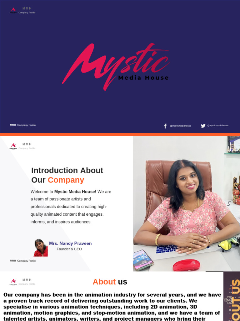 Mystic Media House Profile | PDF | Computing
