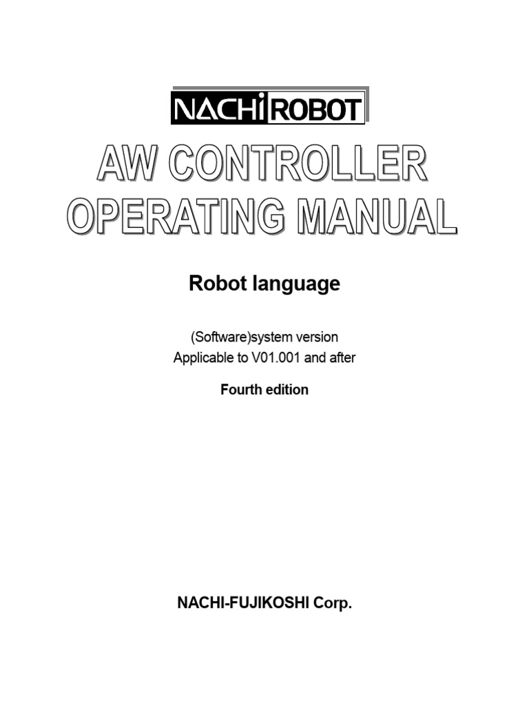 AW EN-043-004 Robot Language | PDF | String (Computer Science) | Computer File