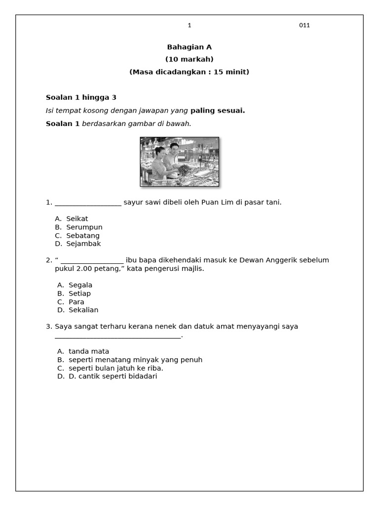 BM UASA Akhir THN | PDF