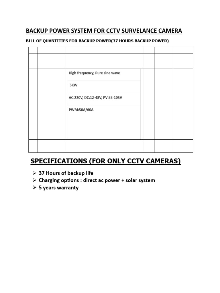 Backup Sysem @BM | PDF