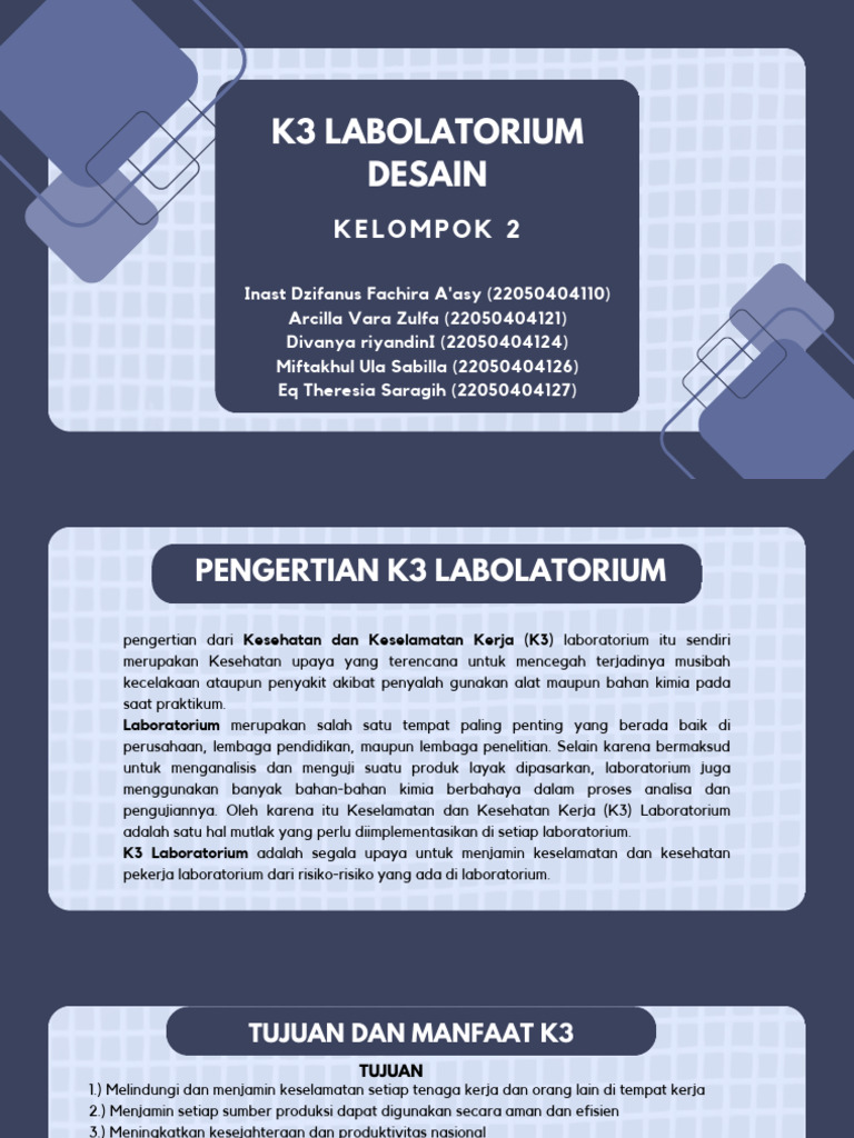K3 Labolatorium Desain Kel.2 D | PDF
