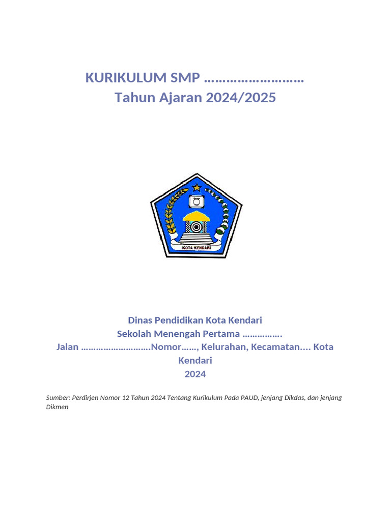 Ksp Smp Template 2024 | PDF