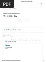 Activities for "The Invisible" by Tom Percival | PDF
