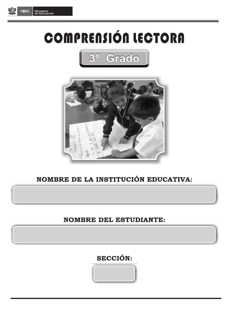 Evaluaciones tipo ECE Comprensión lectora de 3 | PDF