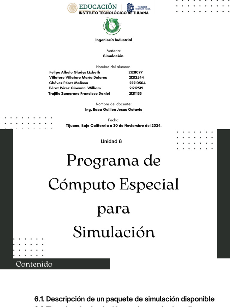 U6 Programa de Computo Especial de Simulacion_compressed (1) | PDF ... U6 Programa de Computo Especial de Simulacion_compressed (1) | PDF ...
