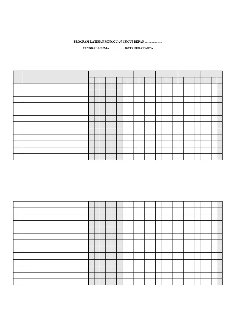 Penyusunan Program Latian (Pipiet Priyambodo) | PDF