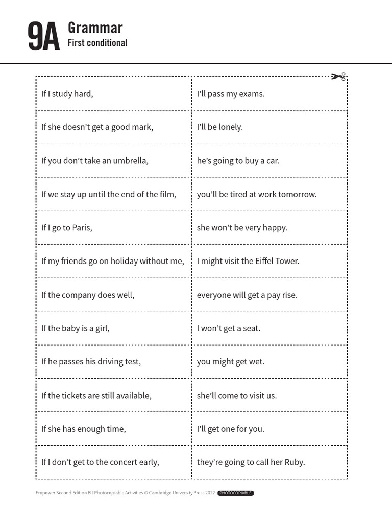 Empower Pre-Intermediate Photocopiable_Unit 9 | PDF