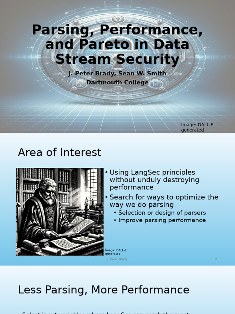 Data Stream Security Optimization Techniques | PDF | Parsing | Computing