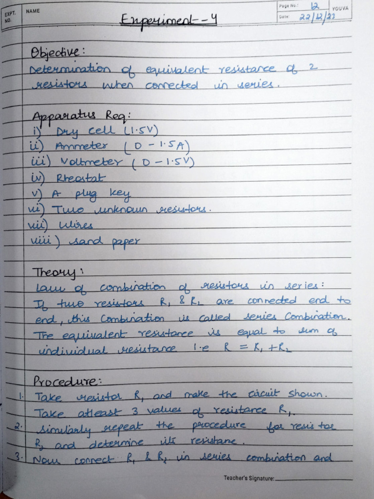 Physics Practical File - Term 2 | PDF | Electrostatics | Electrodynamics