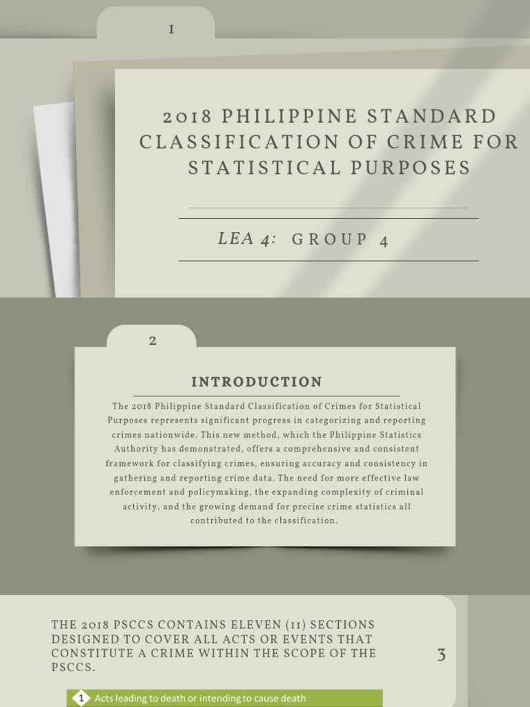 LEA 4 | PDF | Crimes | Crime & Violence