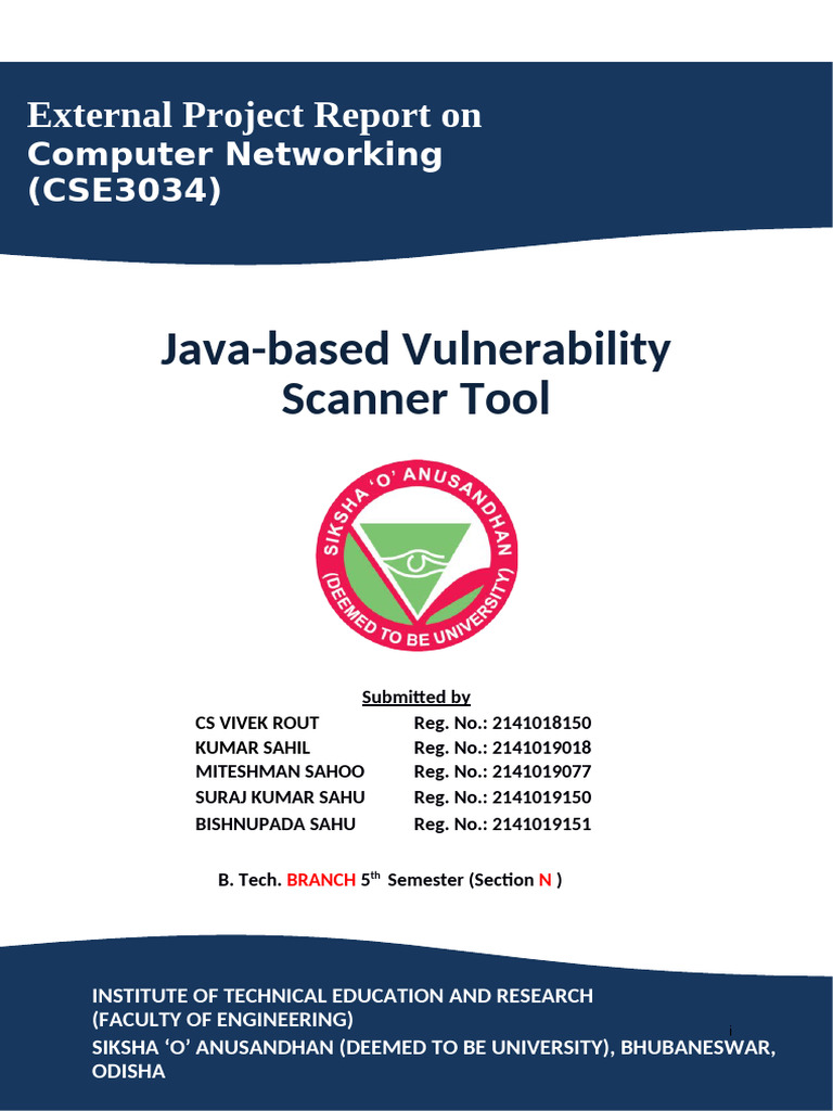 CN_Project_Report_Format[1] | PDF | World Wide Web | Internet & Web