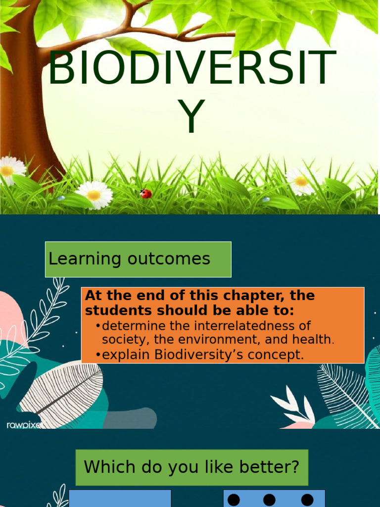 Biodiversity Lesson 2 | PDF | Biodiversity | Habitat Destruction