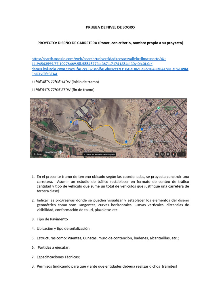 Segunda Prueba de Nivel de Logro | PDF