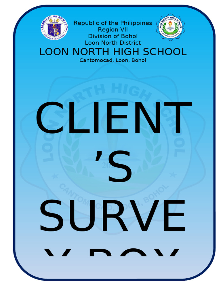 client's survey box | PDF