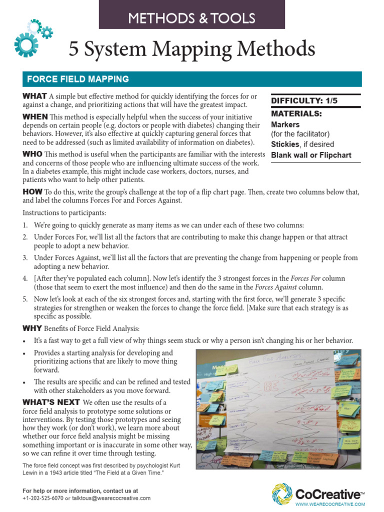 5 System Mapping Methods | PDF | Behavior | System