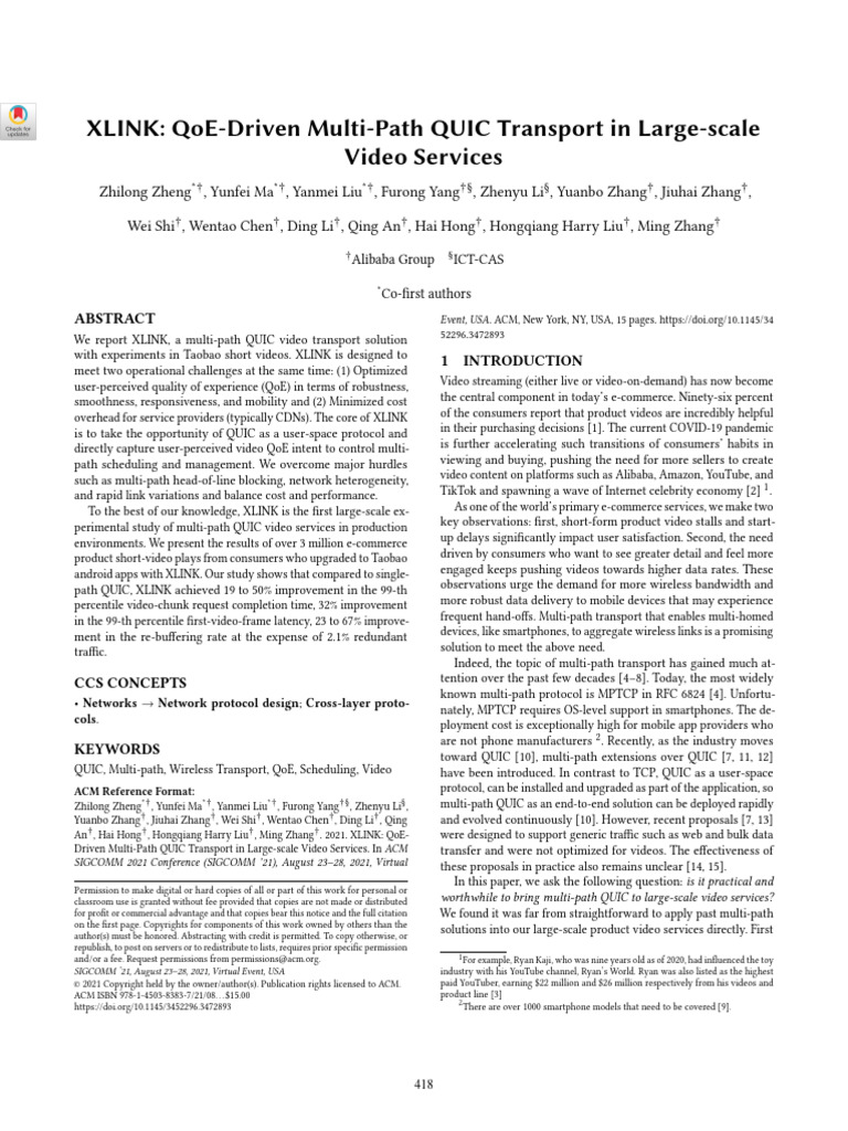 Xlink | PDF | Computer Network | Transmission Control Protocol