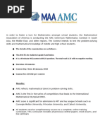 AMC 10 Exam Dates for 2025 | PDF