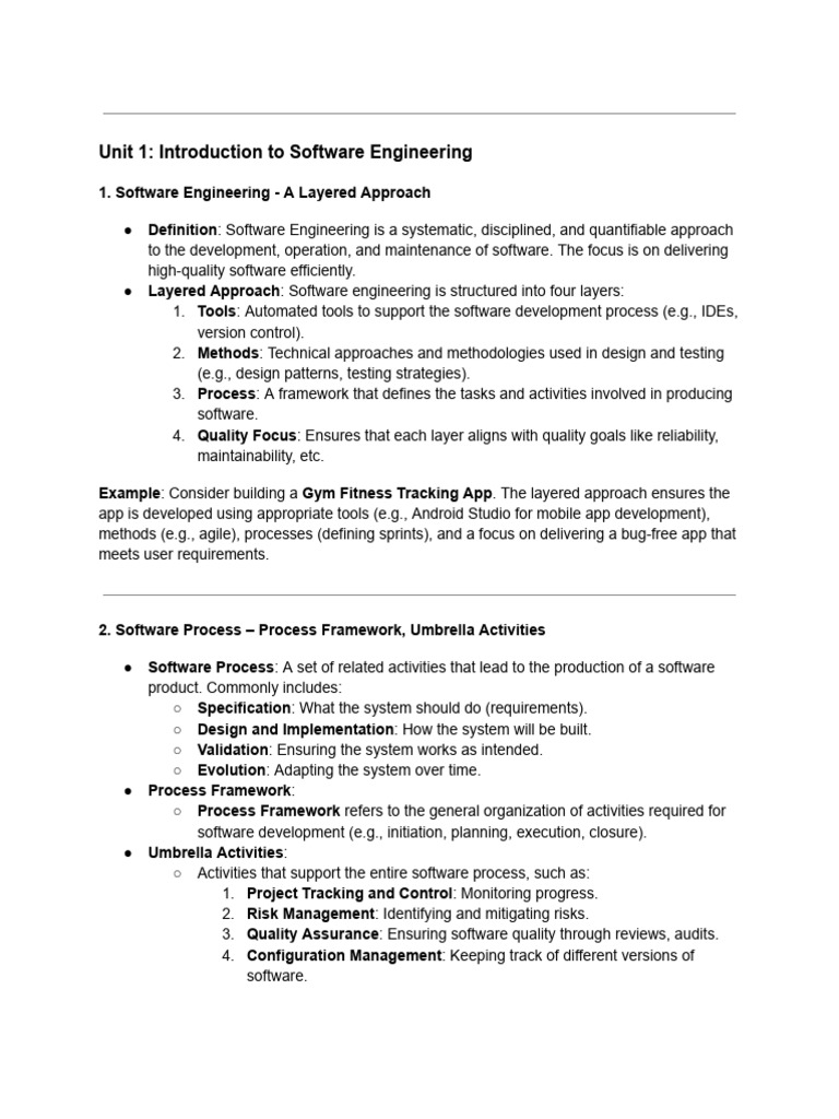 Software Engineering Notes by Gord | PDF | Scrum (Software Development ...