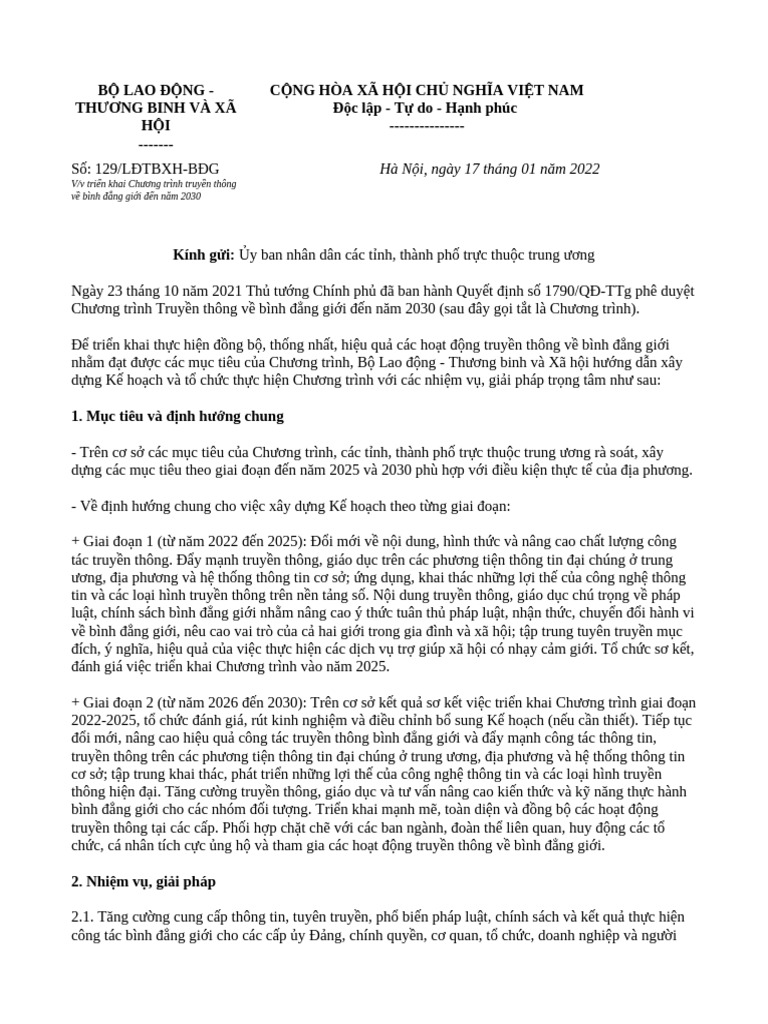 129 LDTBXH-BDG 501087 | PDF