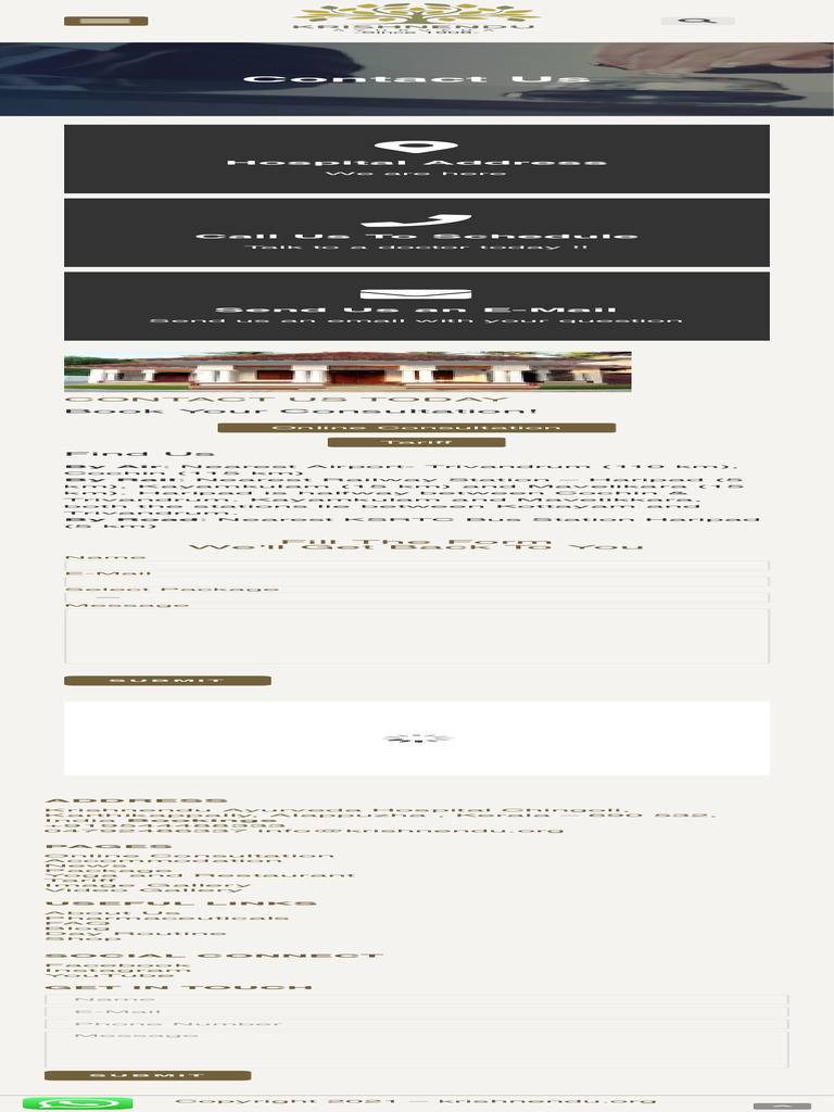 Contact Us | PDF