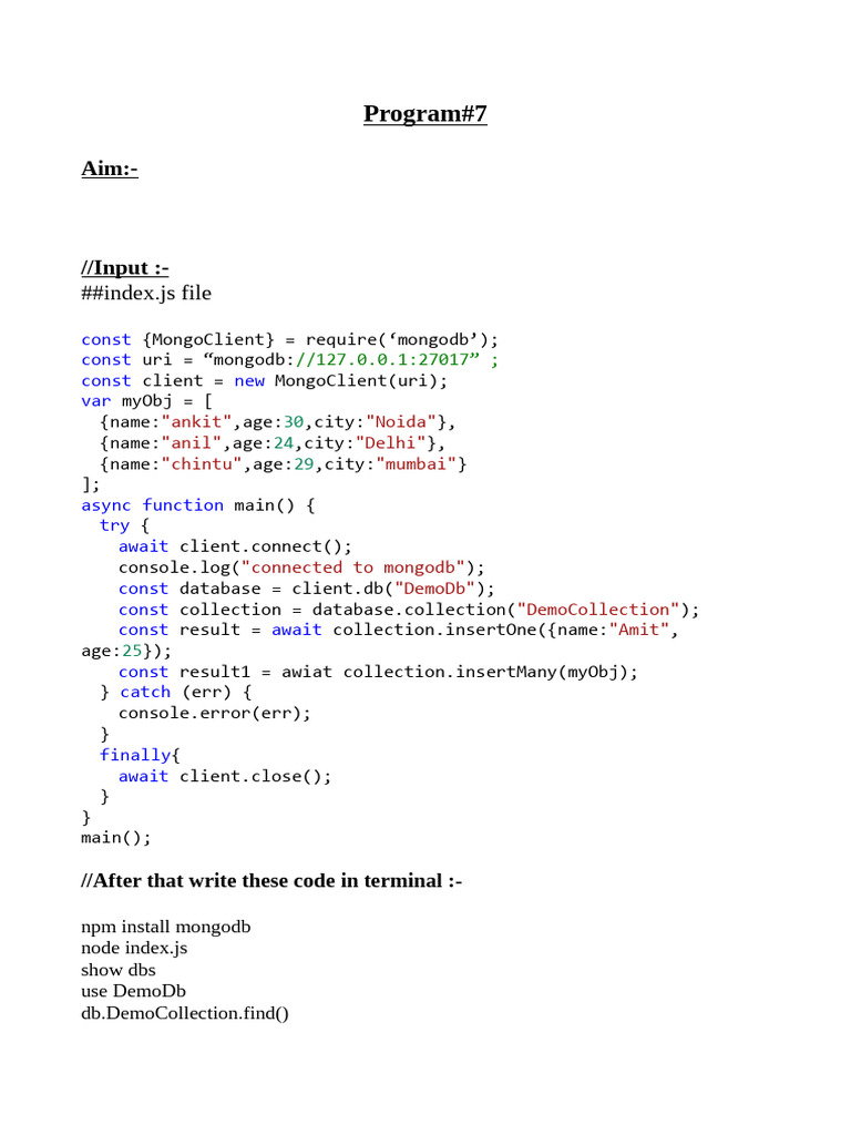 Webtech Labexp7 | PDF