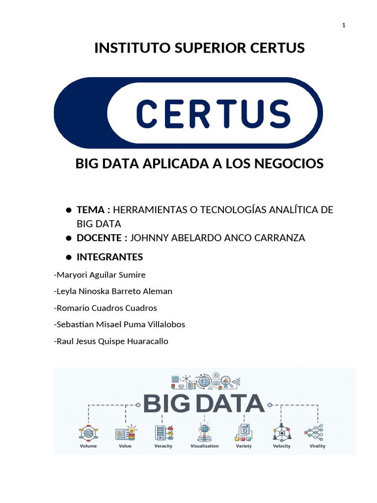 Big Data Aa1 | PDF | Apache Hadoop | Big Data