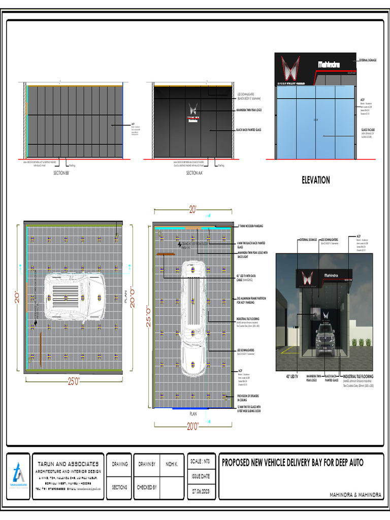 1) New Vehicle Delivery Area Open | PDF | Door | Buildings And Structures