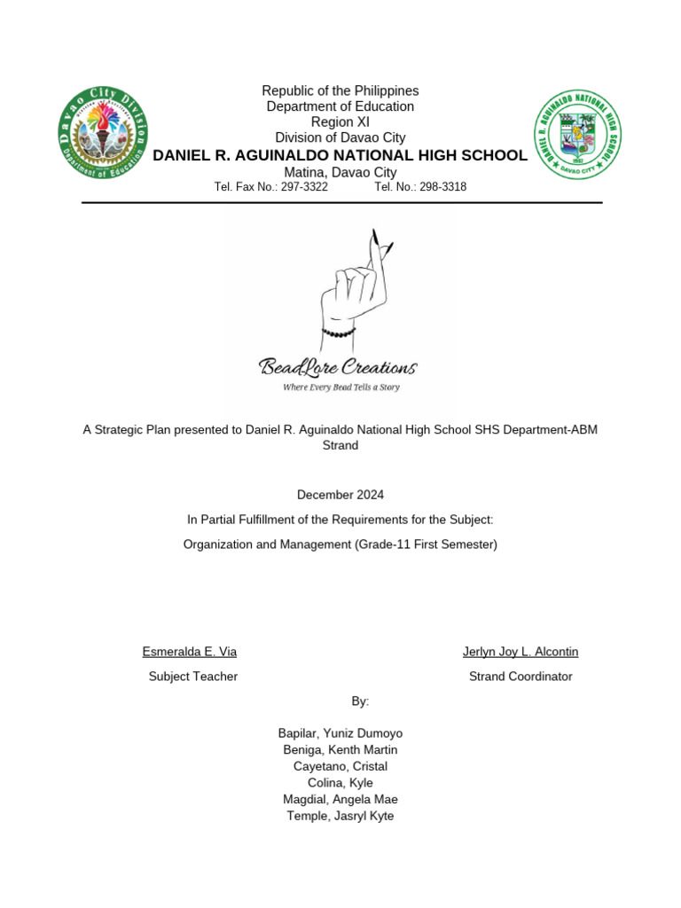 Final Paper Defense | PDF | Brand | Employment