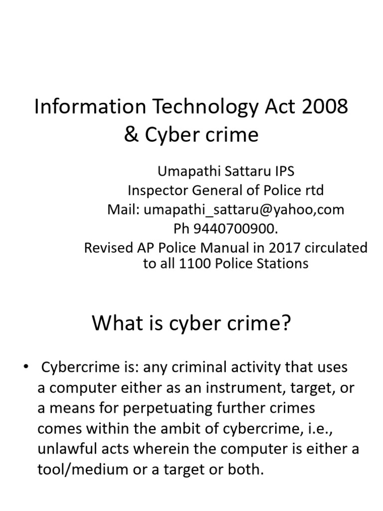 Understanding Cyber Crime in India | PDF | Cybercrime | Malware