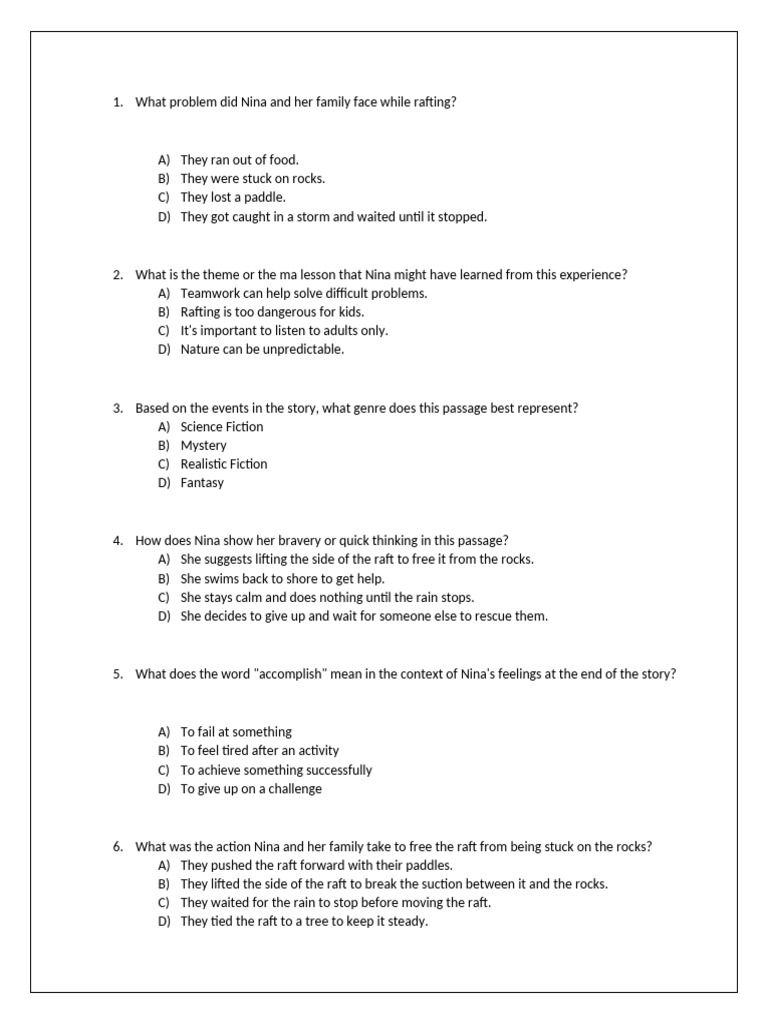 exam sample grade 5 | PDF | Sentence (Linguistics) | Subject (Grammar)