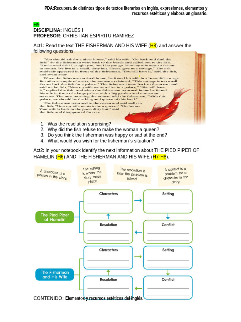 H9 the fisherman and pag18 | PDF