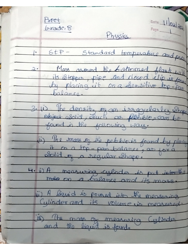 Preets Physics Assessment 3 | PDF