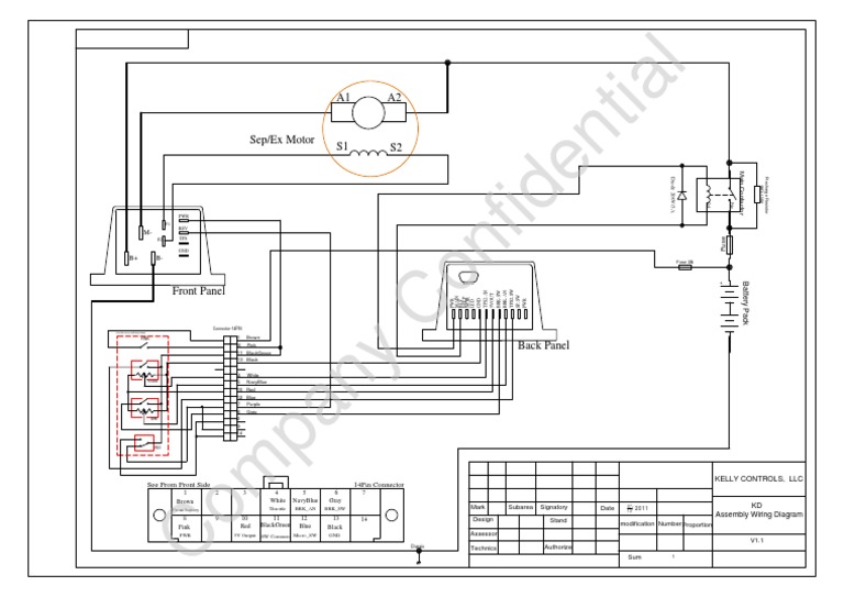 KD Assembly Wiring Diagram With SepEx | PDF