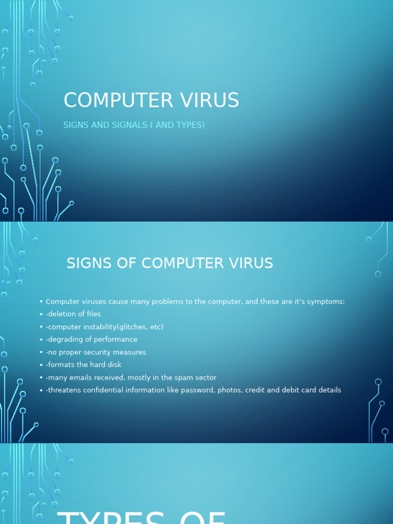 COMPUTER VIRUS | PDF