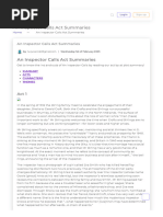 AQA Past Paper Questions: An Inspector Calls | PDF | Plays