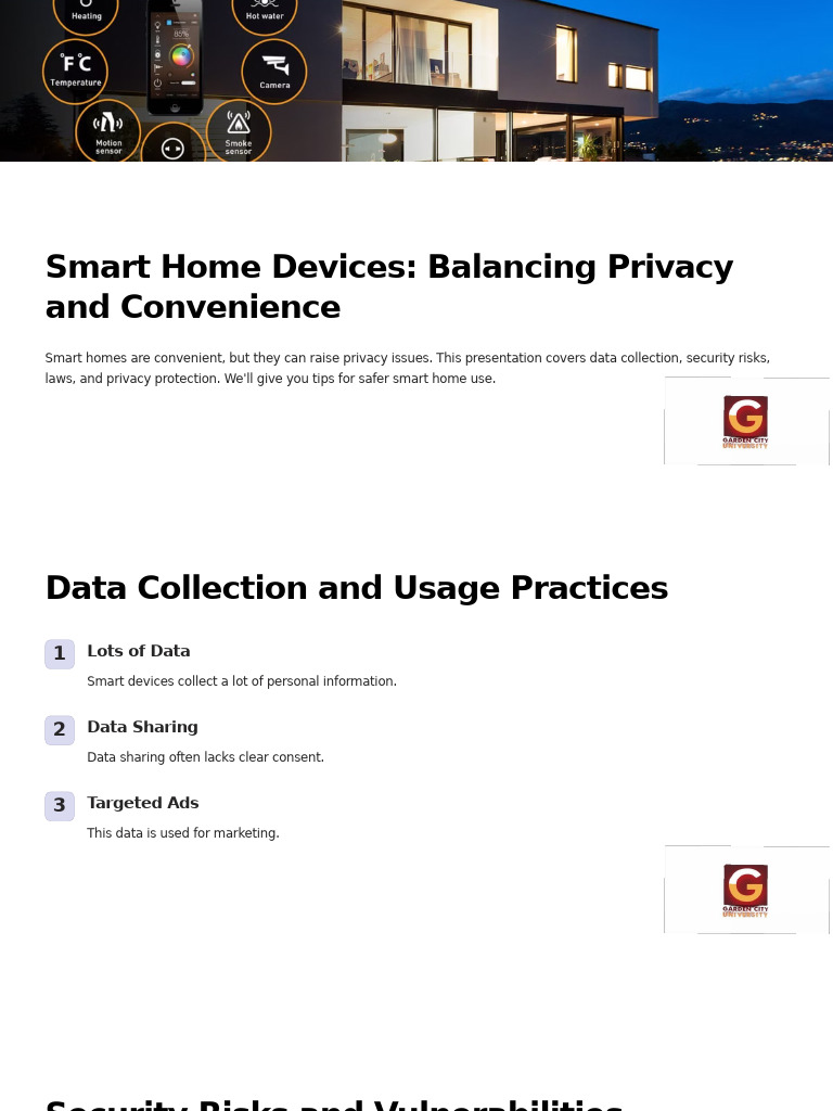 Smart Home Devices Balancing Privacy and Convenience | PDF