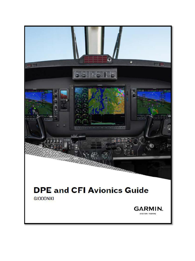 Dpe and Cfi Guide G1000nxi | PDF | Aviation | Aircraft
