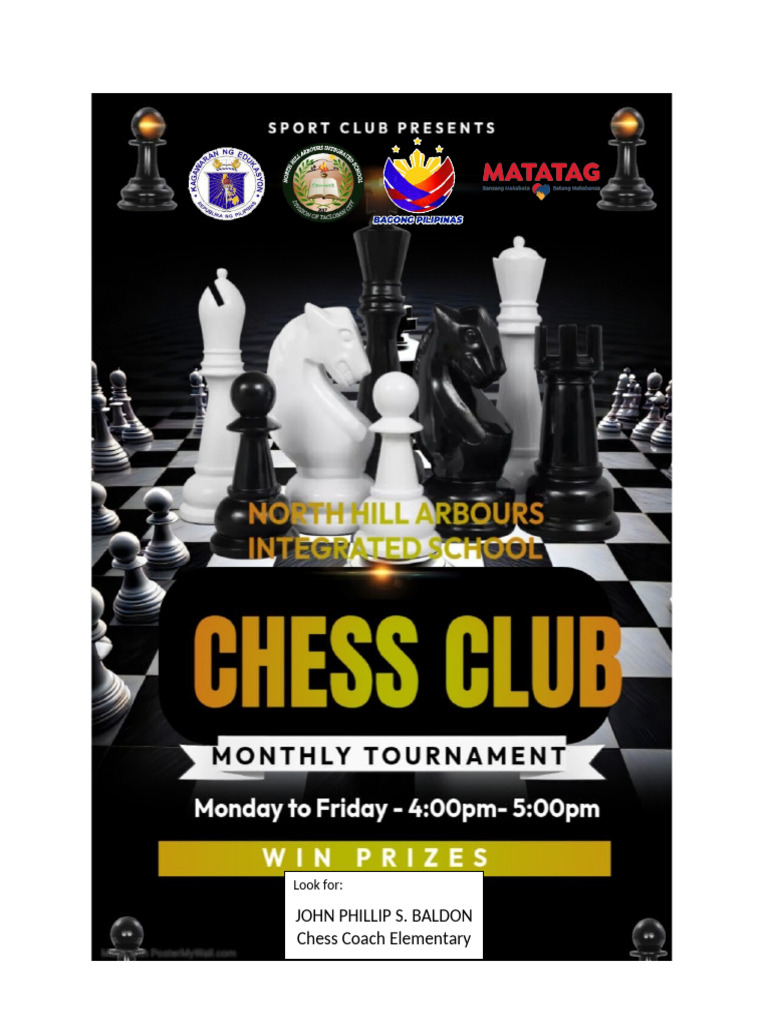 Chess Club Poster | PDF