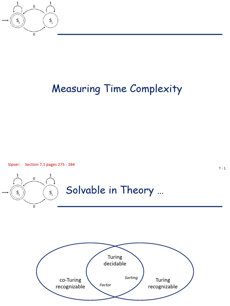 20 MeasuringTimeComplexity | PDF | Computational Complexity Theory | Time Complexity