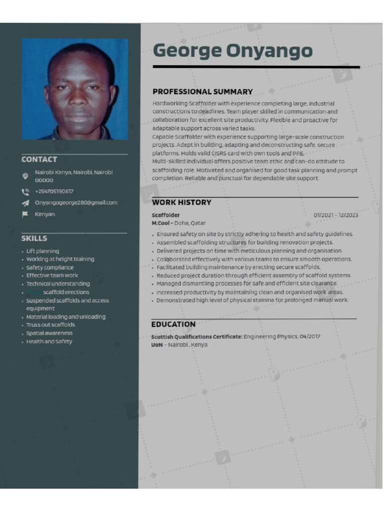Scaffolder Details | PDF