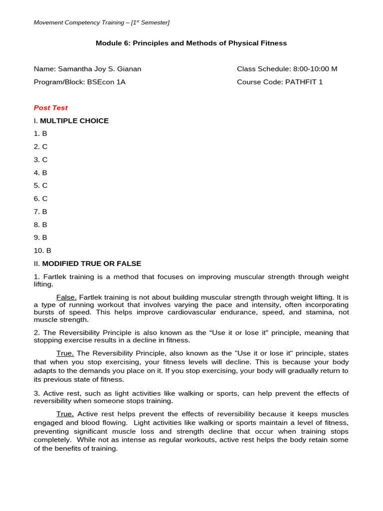 PATHFIT 1 Finals Project | PDF | Physical Fitness | Heart Rate