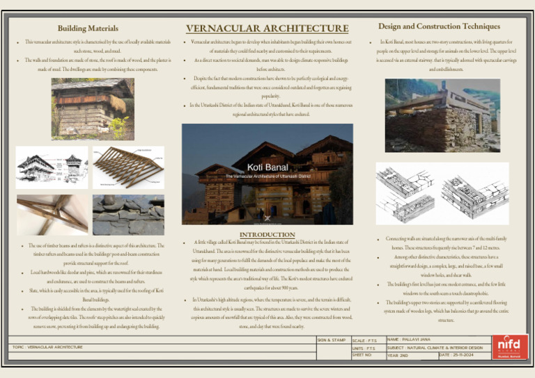 Vernacular Architecture in Hot Climates | PDF | Roof | Building Engineering