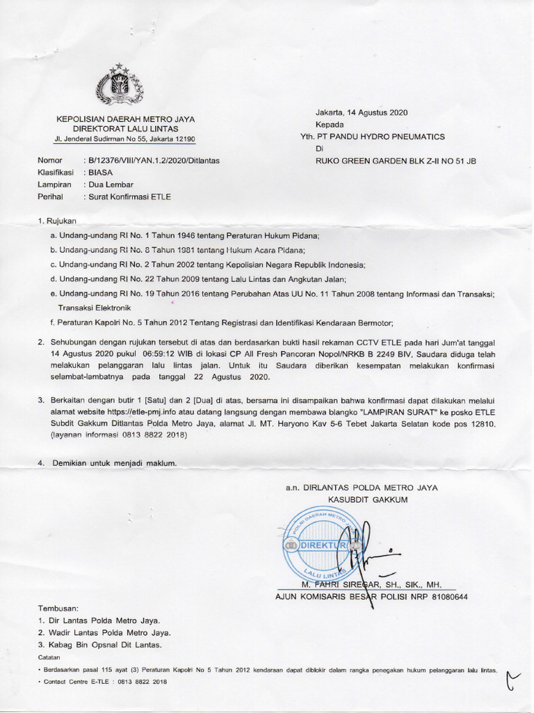 E TILANG ISWADI026 | PDF