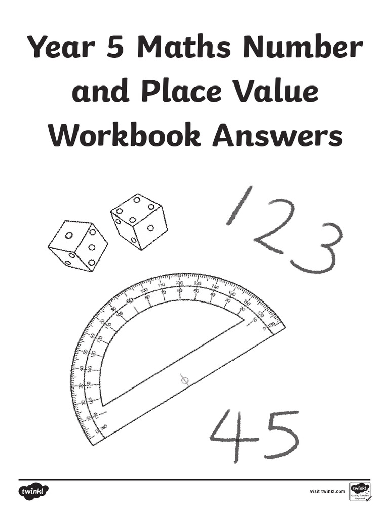 Year 5 Maths Number and Place Value Workbook Answers | PDF | Worksheet ...